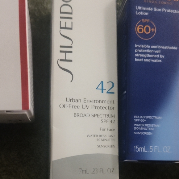 Shiseido | Skincare | Shiseido Skincare Collection With Red Blue And ...